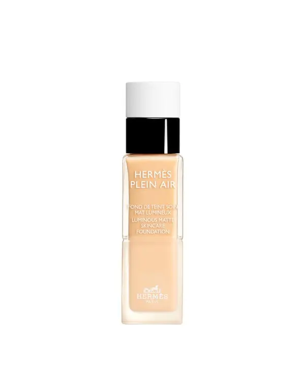 Hermès Plein Air Luminous Matte Foundation - 27n Ãpicã©a Is A Neutral Beige With A H